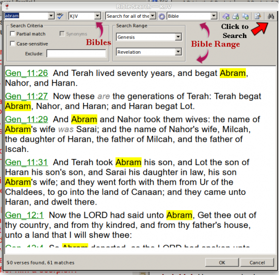 features e-Sword has to offer shown on AdventBibleStudy.com